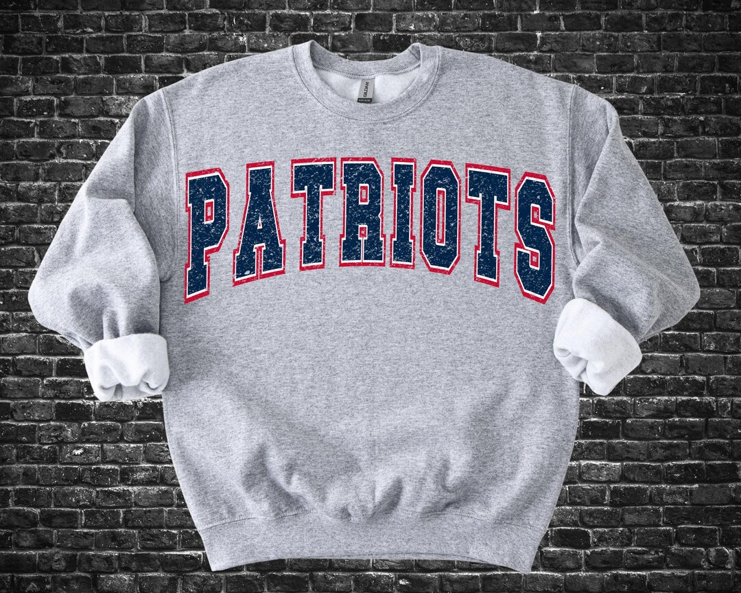 Patriots Oversized Distressed | PNG Digital Design | Instant Download ...