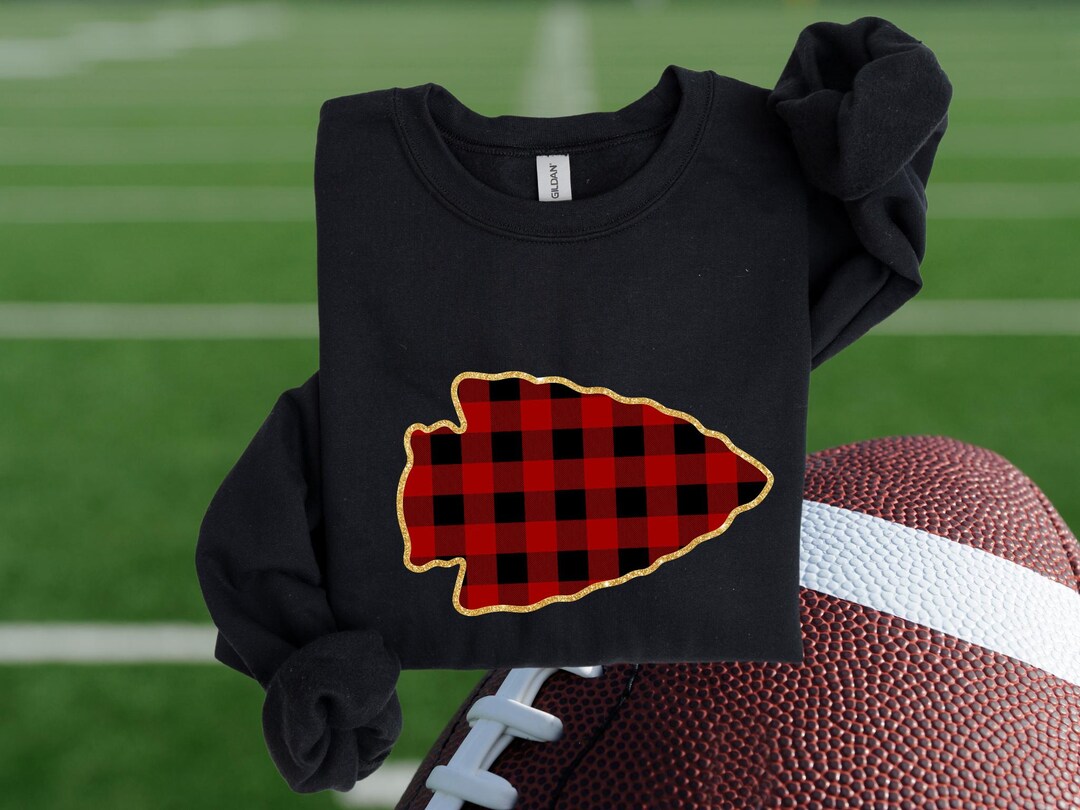 KC Buffalo Plaid Arrow Faux Glitter - PNG 300dpi - Digital Design ...
