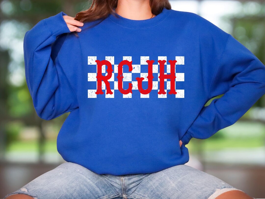 RCJH Vintage Checkered | PNG 300dpi | Digital Design | DTF Screen Print ...