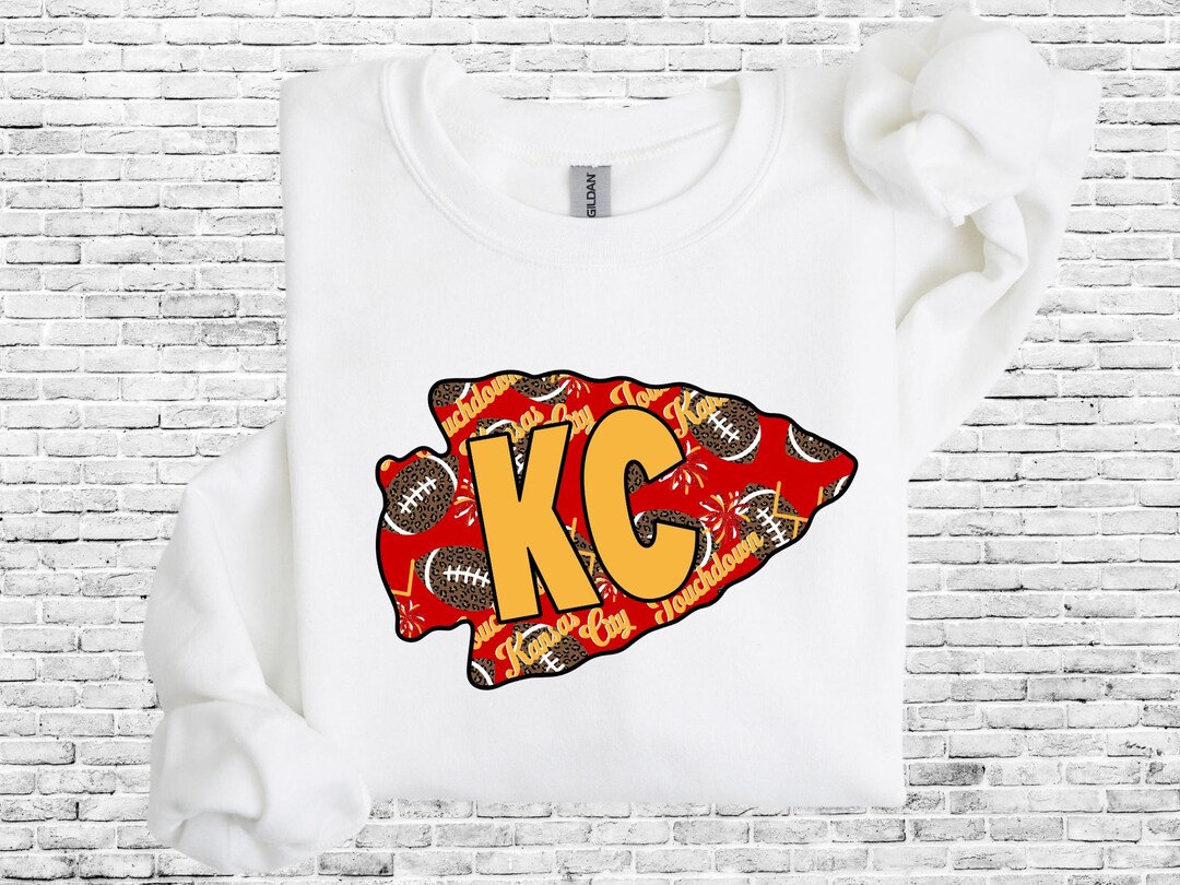 KC Kansas City Touchdown Arrow PNG 300dpi Digital Design Sublimation ...