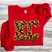 KC Floral Football Faux Embroidery | PNG 300dpi | Digital Design | DTF ...