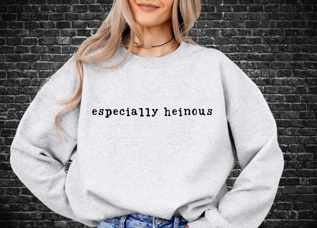 True Crime Especially Heinous 4 Colors | PNG File | Instant Download - Etsy