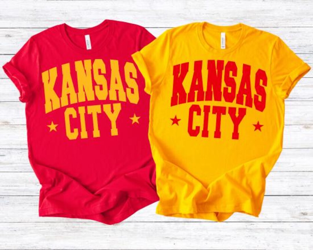 Kansas City Oversized Varsity With Stars 6 Colors | PNG Digital Design ...