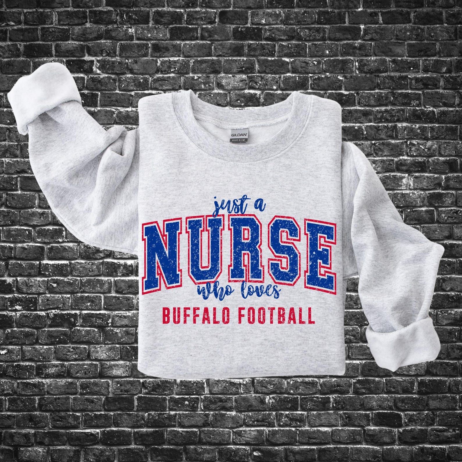 Just a Nurse Who Loves Buffalo Football | PNG File | Instant Download ...