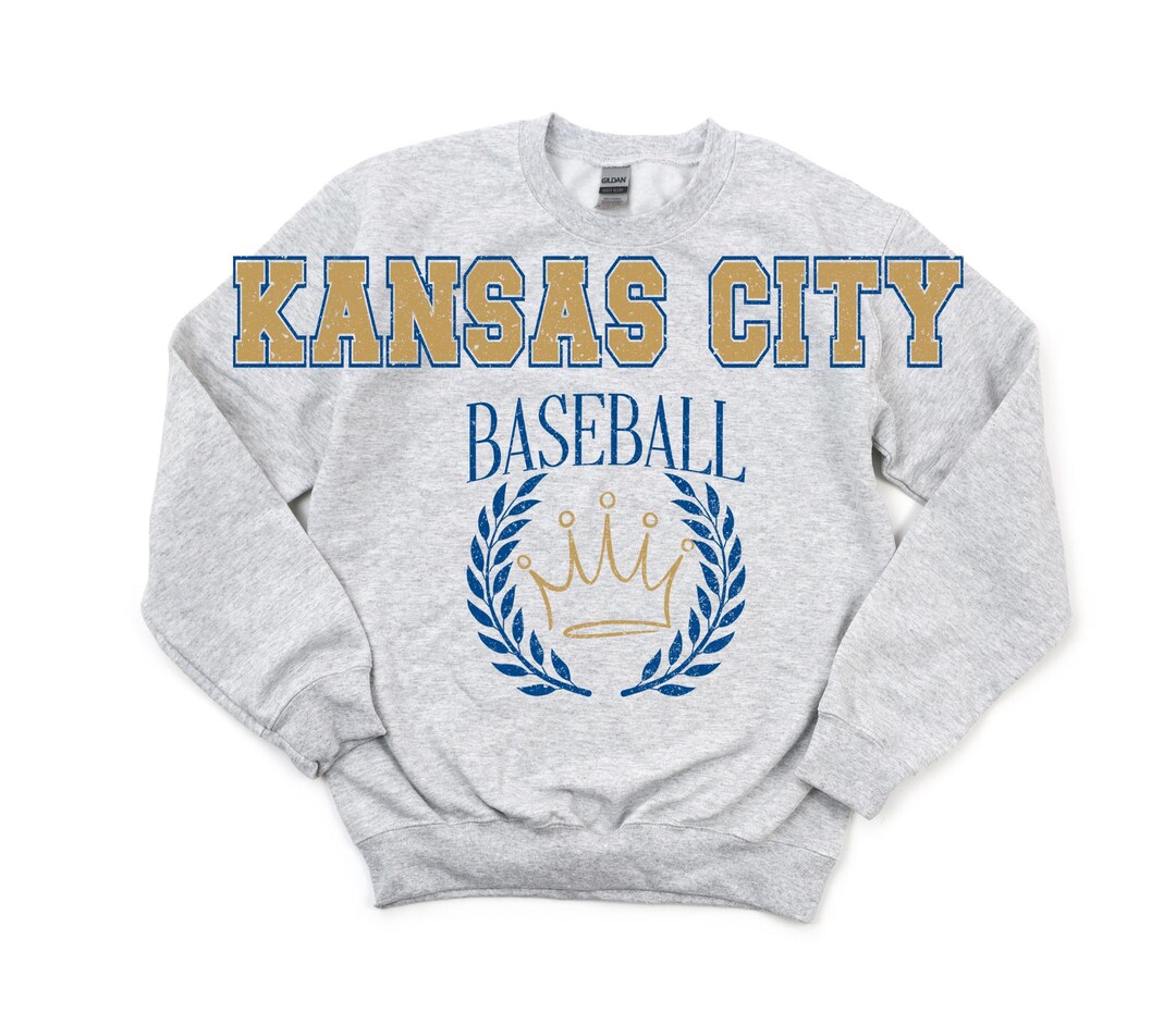 Kansas City Baseball Crest Oversized | PNG 300dpi | Digital Design ...