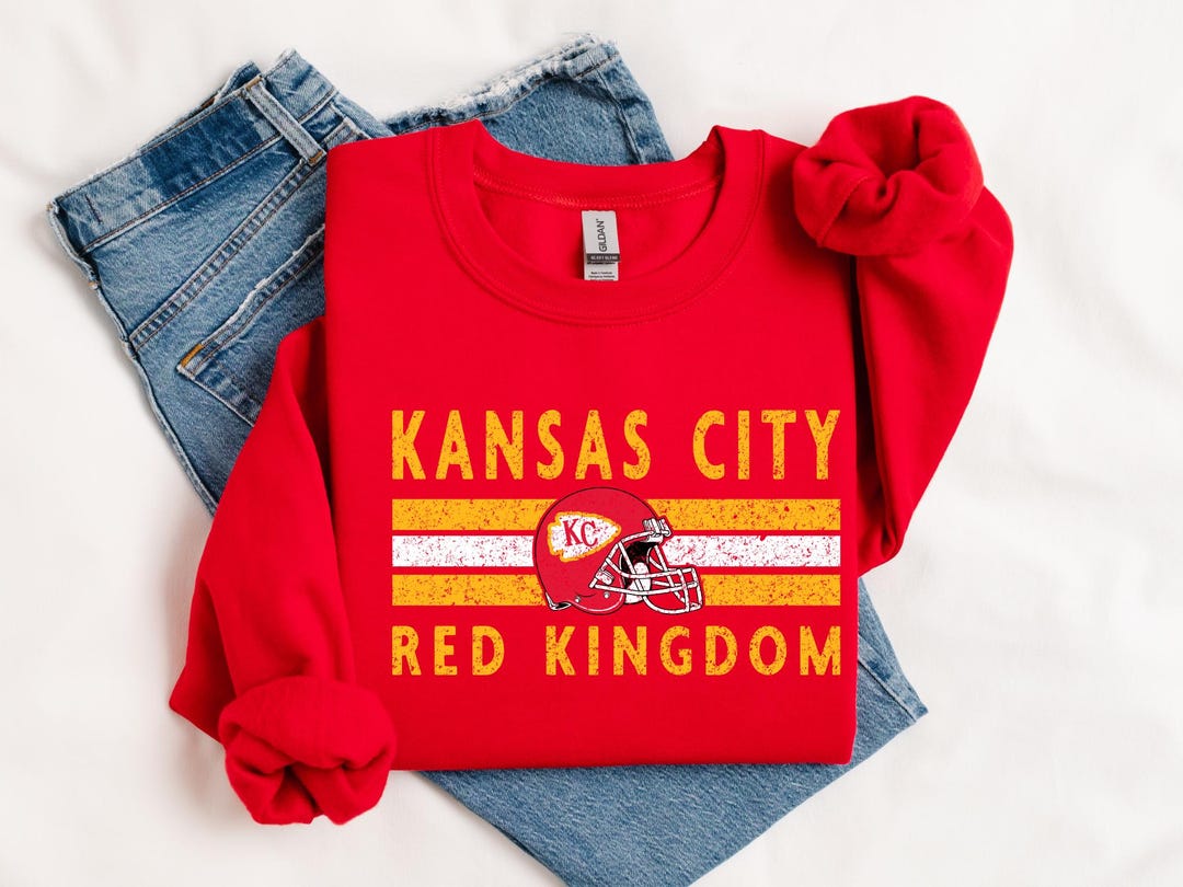 Kansas City Helmet Red Kingdom Version 3 PNG 300dpi Digital Design Dtg ...