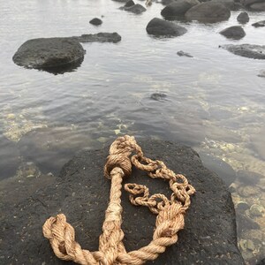 HANDMADE ROPE ANCHOR for Nautical Decor, Boat or Home - Etsy