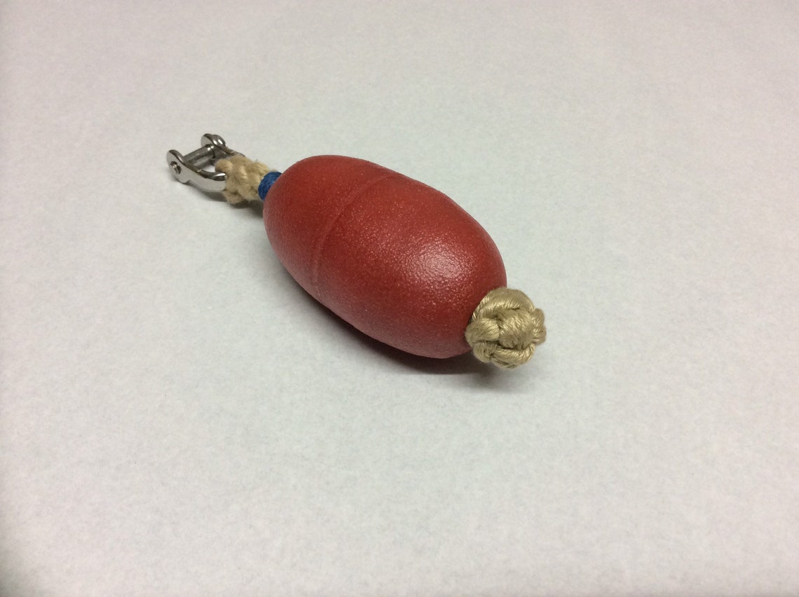 FLOATING NAUTICAL KEYCHAIN Handmade Rope and Stainless Steel - Etsy
