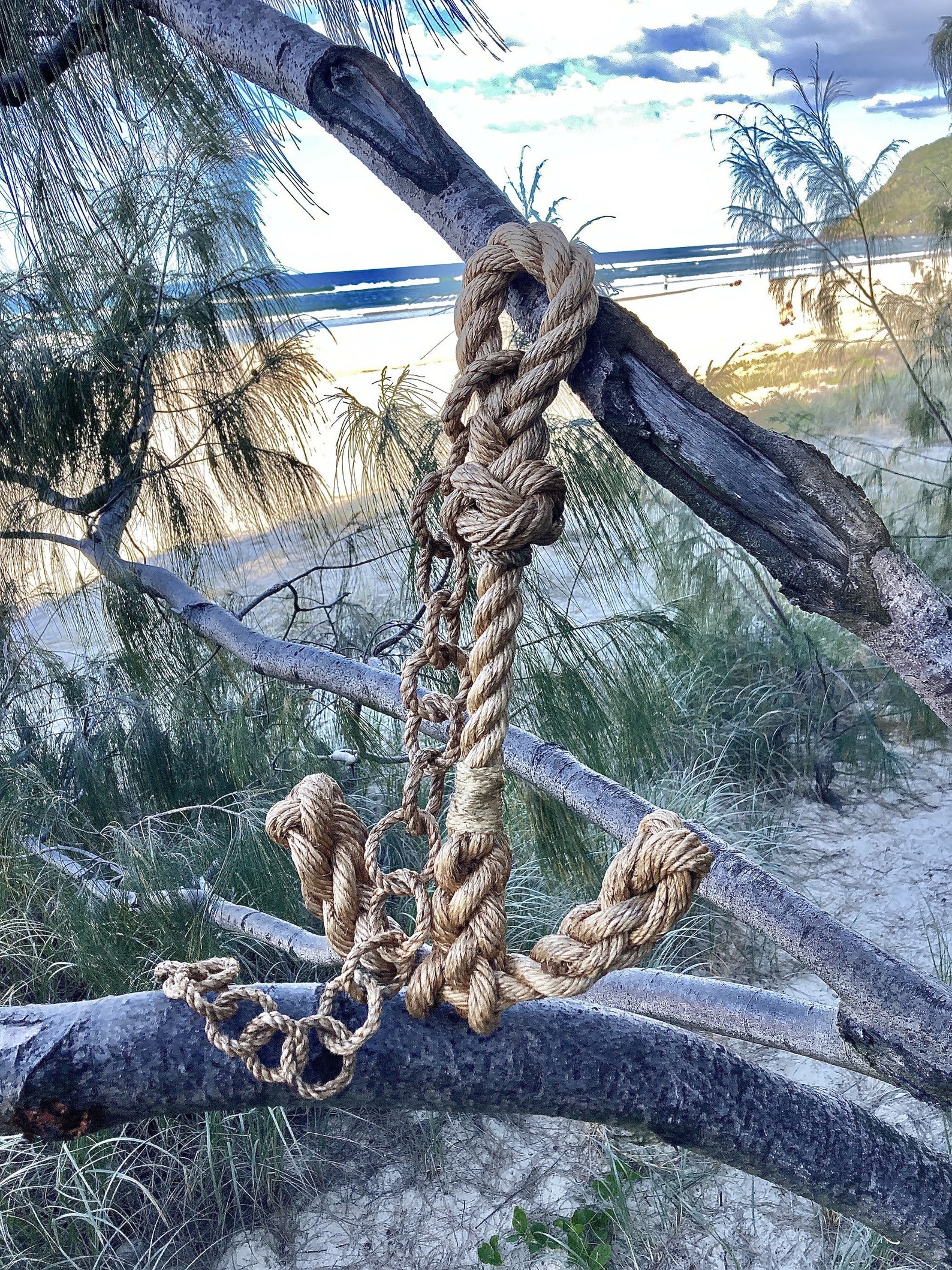 HANDMADE ROPE ANCHOR for Nautical Decor Boat or Home | Etsy