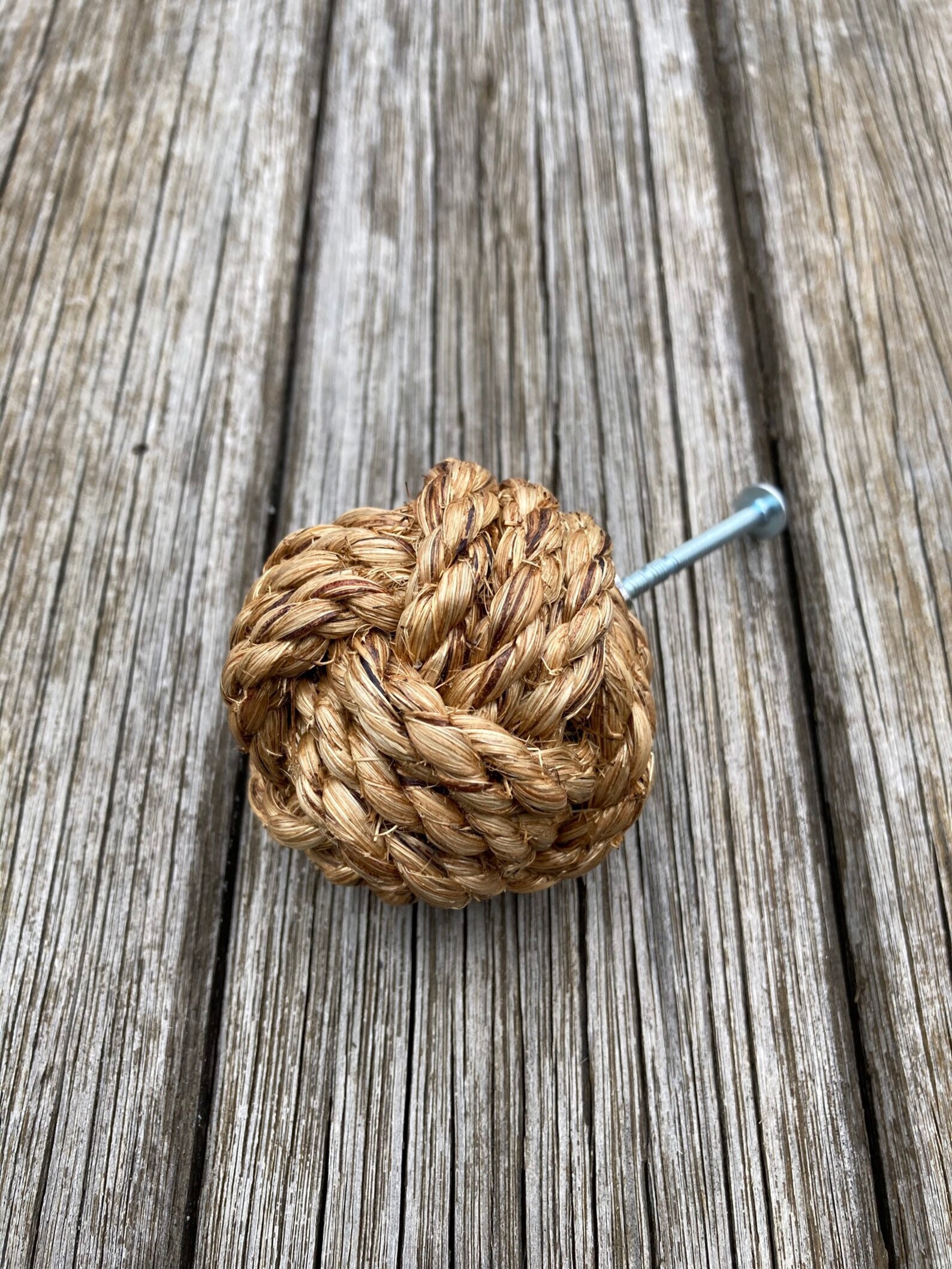 ROPE DRAWER KNOBS Handmade for Drawers, Doors and Cupboards Using the ...