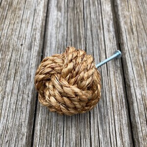 ROPE DRAWER KNOBS Handmade for Drawers, Doors and Cupboards Using the ...