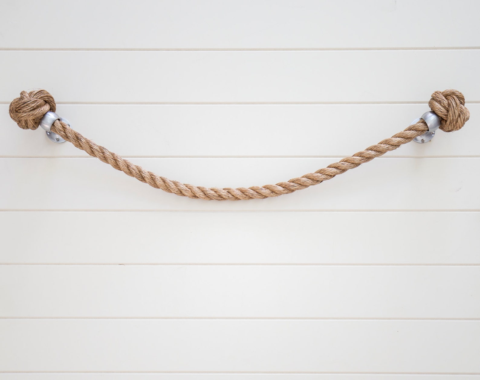 ROPE TOWEL RAIL Handmade With Natural Manila Rope for Bathroom | Etsy