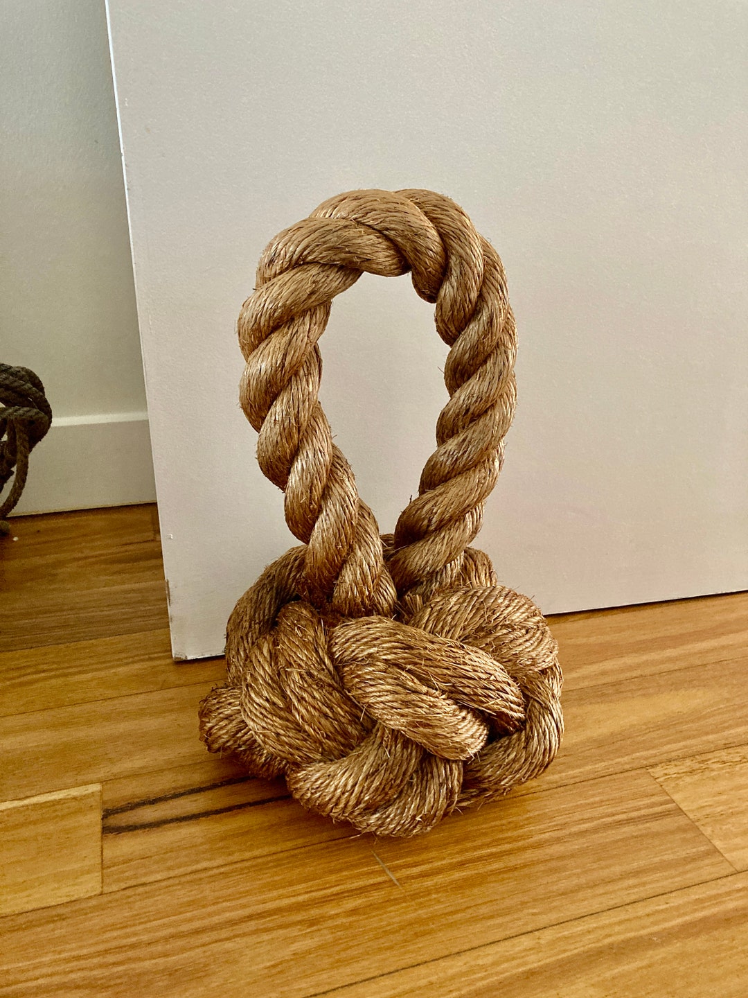 DOORSTOP NATURAL ROPE Large, Handmade and Handsome. Enhance You ...