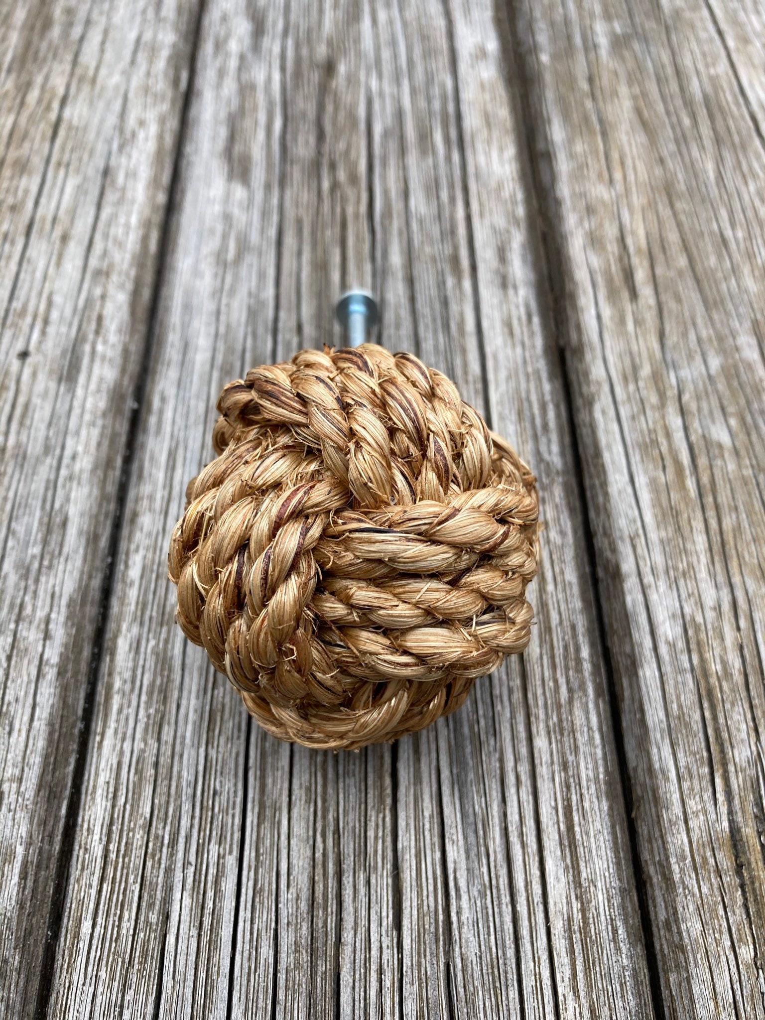 ROPE DRAWER KNOBS Handmade for Drawers, Doors and Cupboards Using the ...