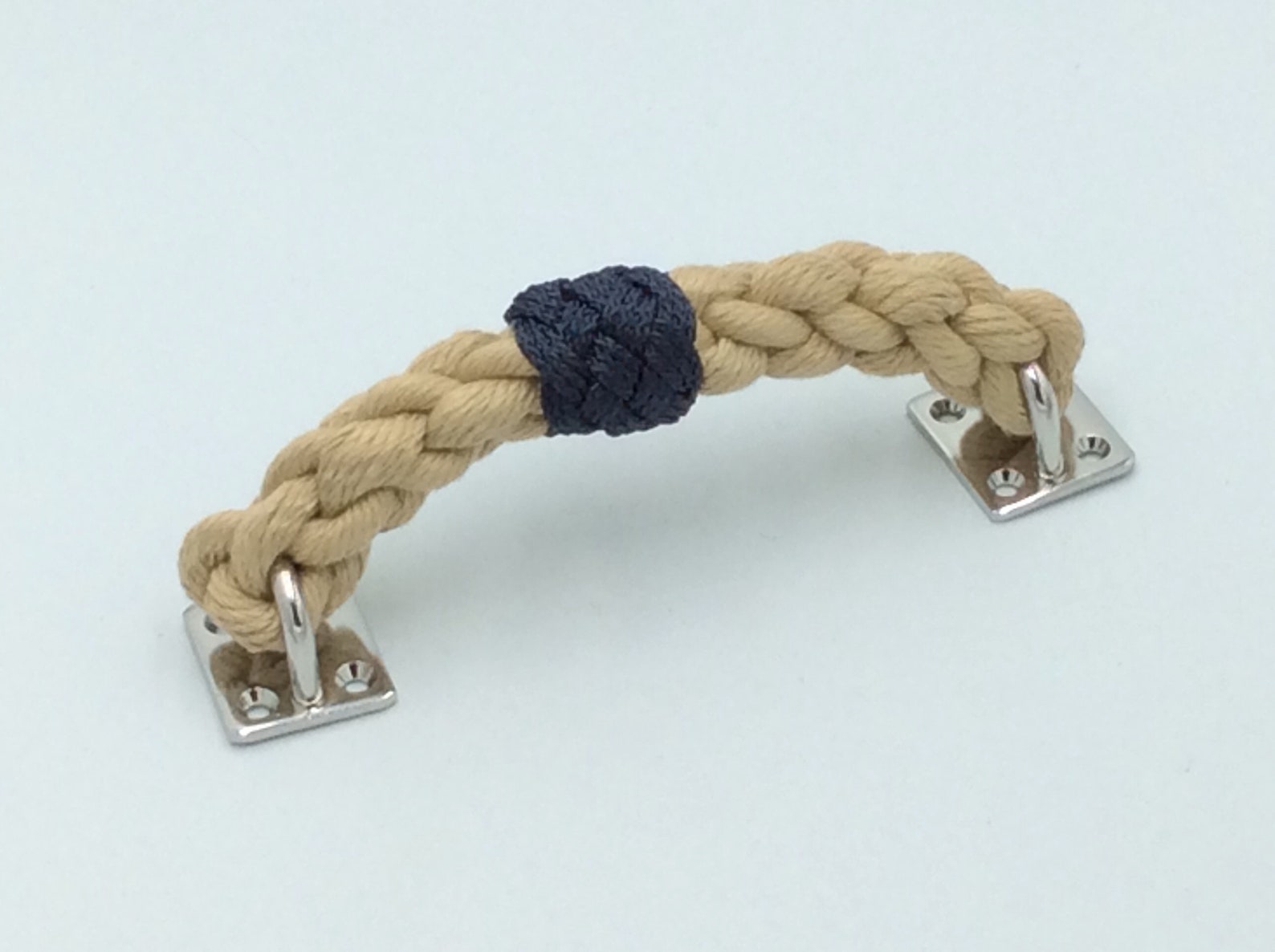 ROPE DRAWER PULL 6 Beige Rope Handle Pull Beach Nautical | Etsy