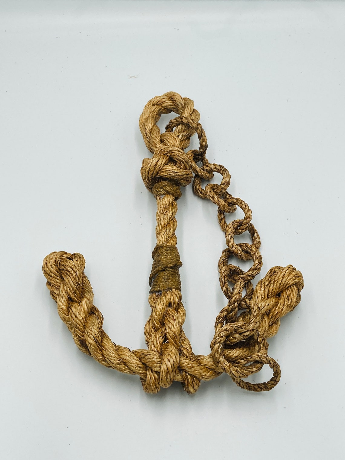 HANDMADE ROPE ANCHOR for Nautical Decor Boat or Home - Etsy