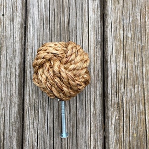 ROPE DRAWER KNOBS Handmade for Drawers, Doors and Cupboards Using the ...