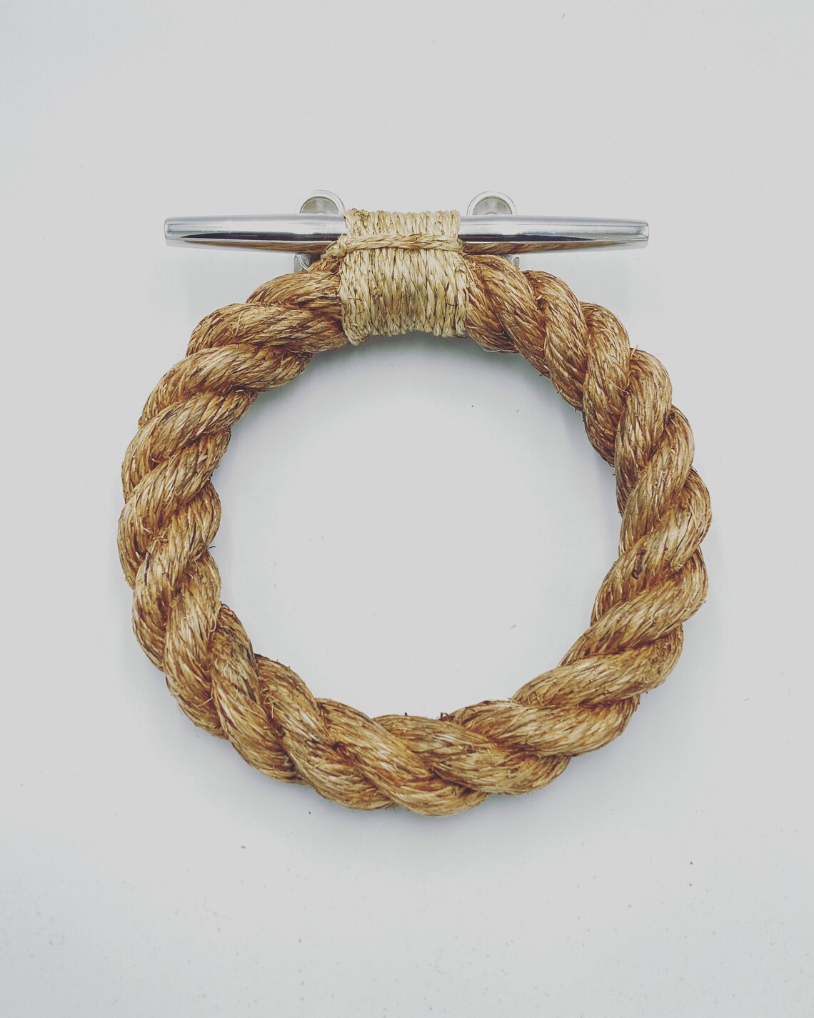 ROPE TOWEL RING Handmade Using Natural Manila Rope for - Etsy