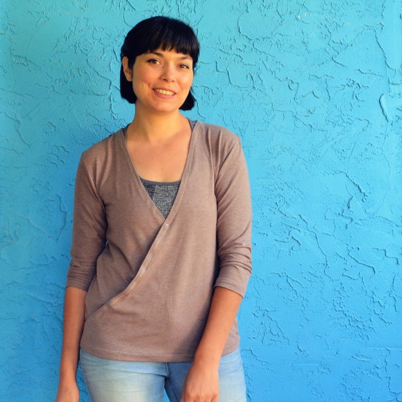 Surplice Top Sewing Pattern - Etsy