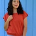 The Bernice Top PDF Sewing Pattern and Sewing Tutorial Available as a ...