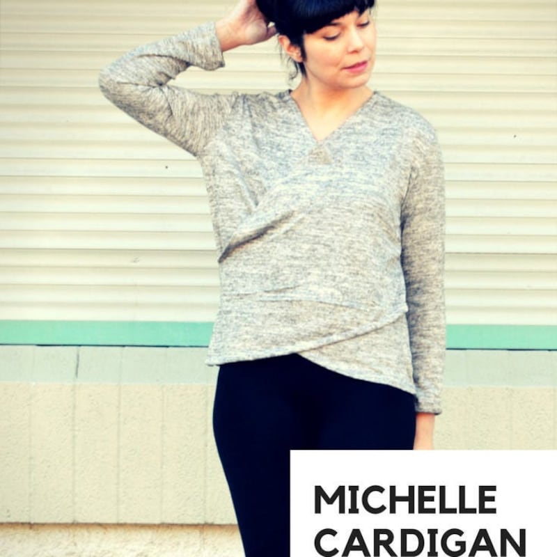 Crossover Cardigan - Etsy New Zealand