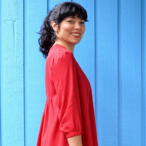 Theodora Blouse PDF Sewing Pattern and Tutorial - Etsy Canada