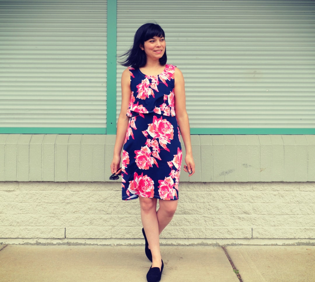 Louise Dress PDF Sewing Pattern & Sewing Tutorial for Women. the ...