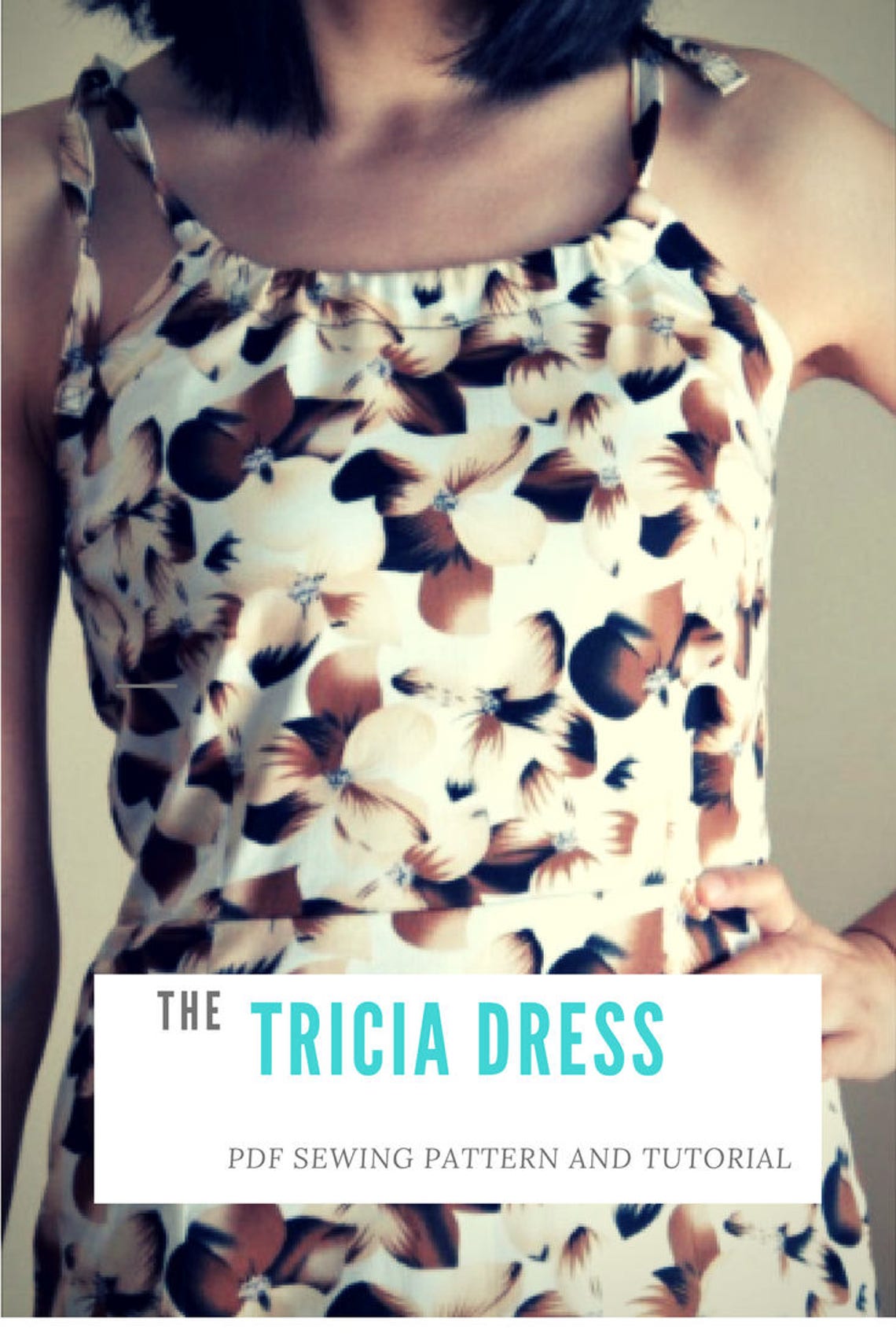 Tricia Dress Pattern: Instant Download Sewing Pattern for Women Dress ...