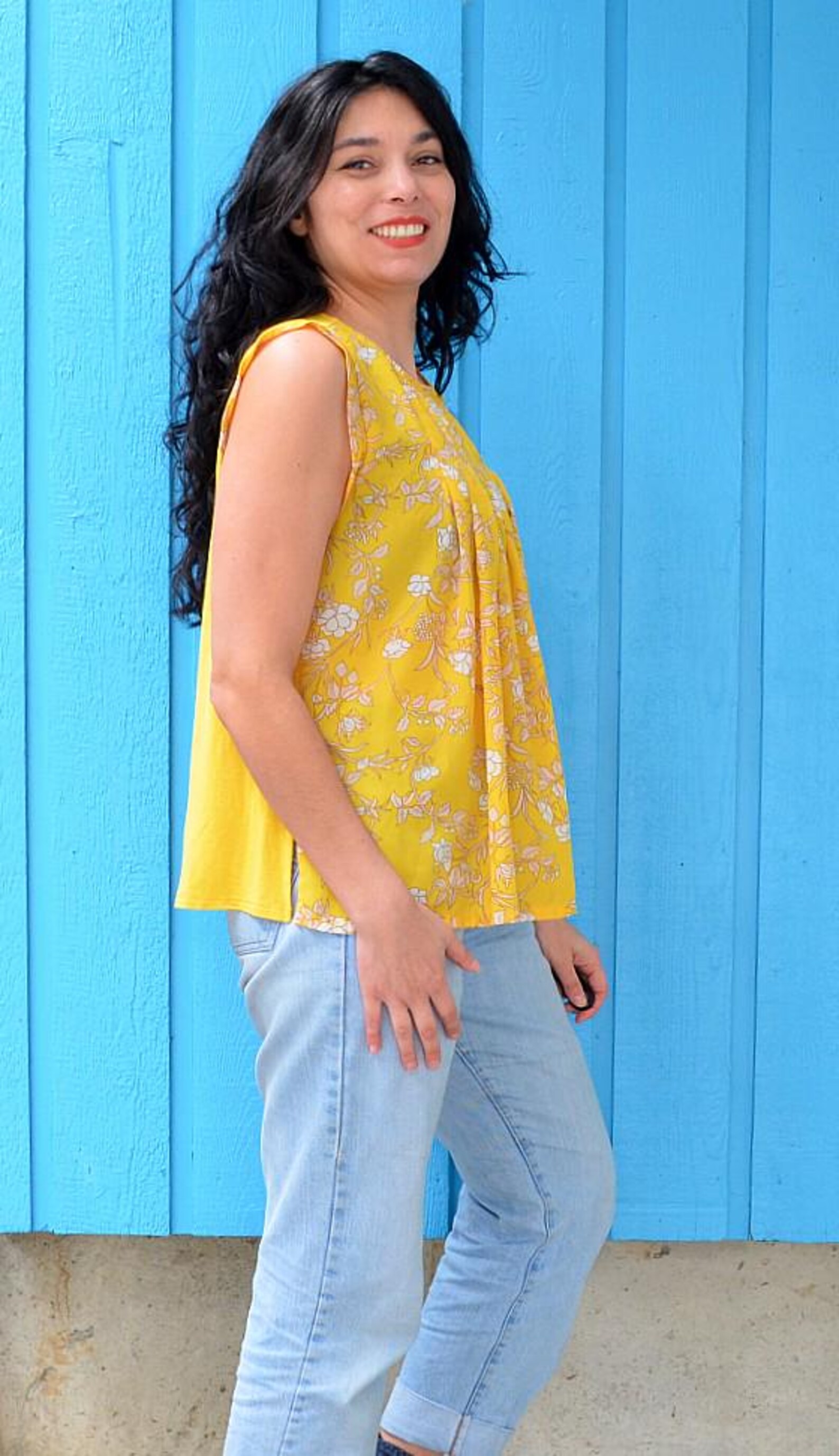 Collette Top PDF Sewing Pattern - Etsy