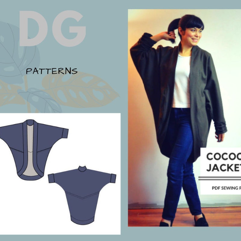 Cocoon Jacket - Etsy