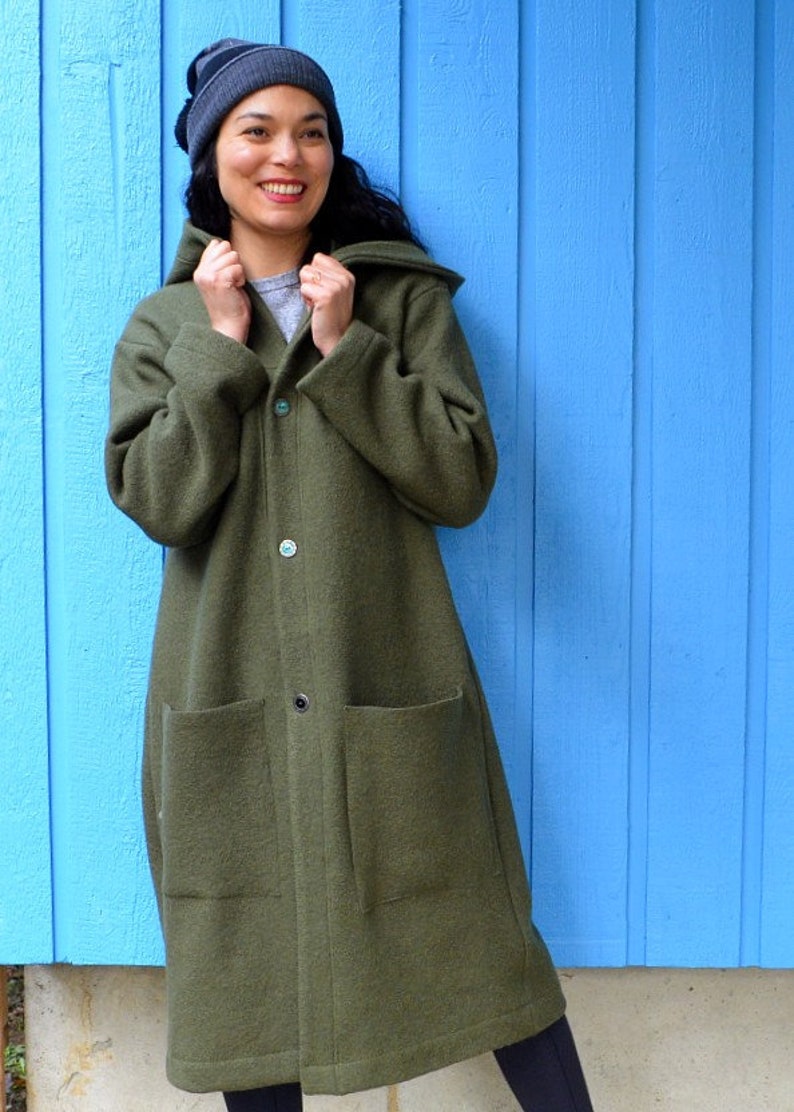 The Emma Long Cardigan PDF Sewing Pattern - Etsy