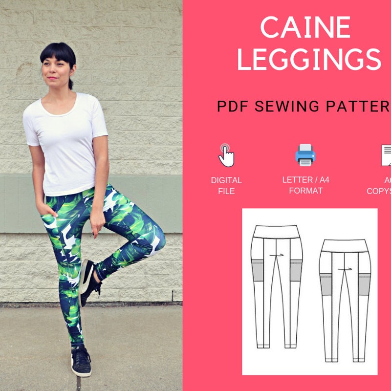 Leggings Pattern - Etsy