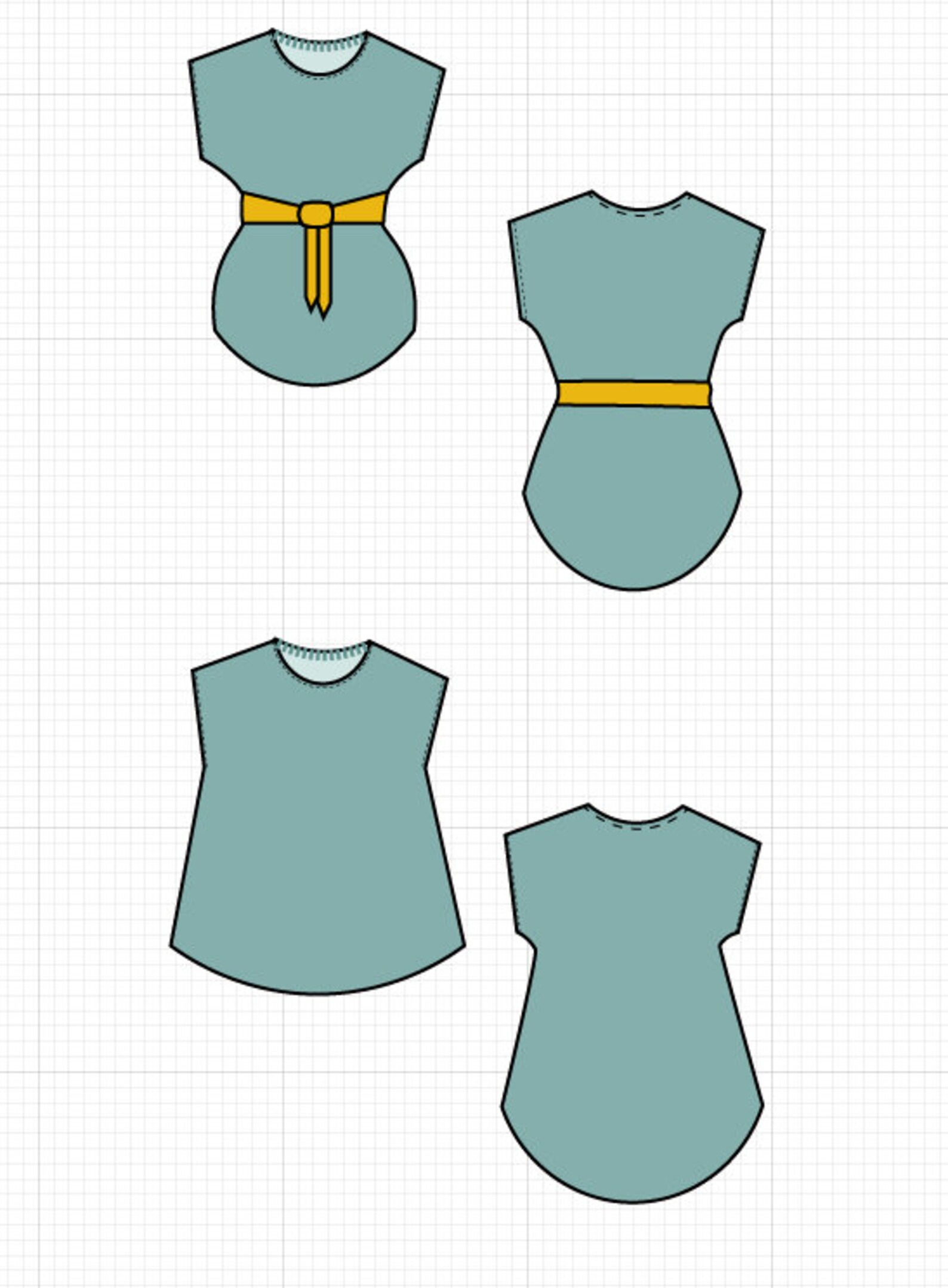 The Cony Bouse PDF Sewing Pattern and Sewing Tutorial - Etsy