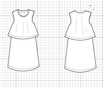 Louise Dress PDF Sewing Pattern & Sewing Tutorial for Women. the ...