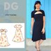 The Navea Dress PDF Sewing Pattern - Etsy