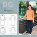 Lane Hoodie and Dress PDF Sewing Pattern and Sewing Tutorial - Etsy