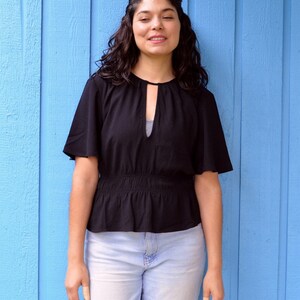 Emily TOP PDF Sewing Pattern and Sewing Tutorial - Etsy