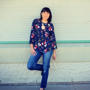 Pascal Top and Dress PDF Sewing Pattern - Etsy