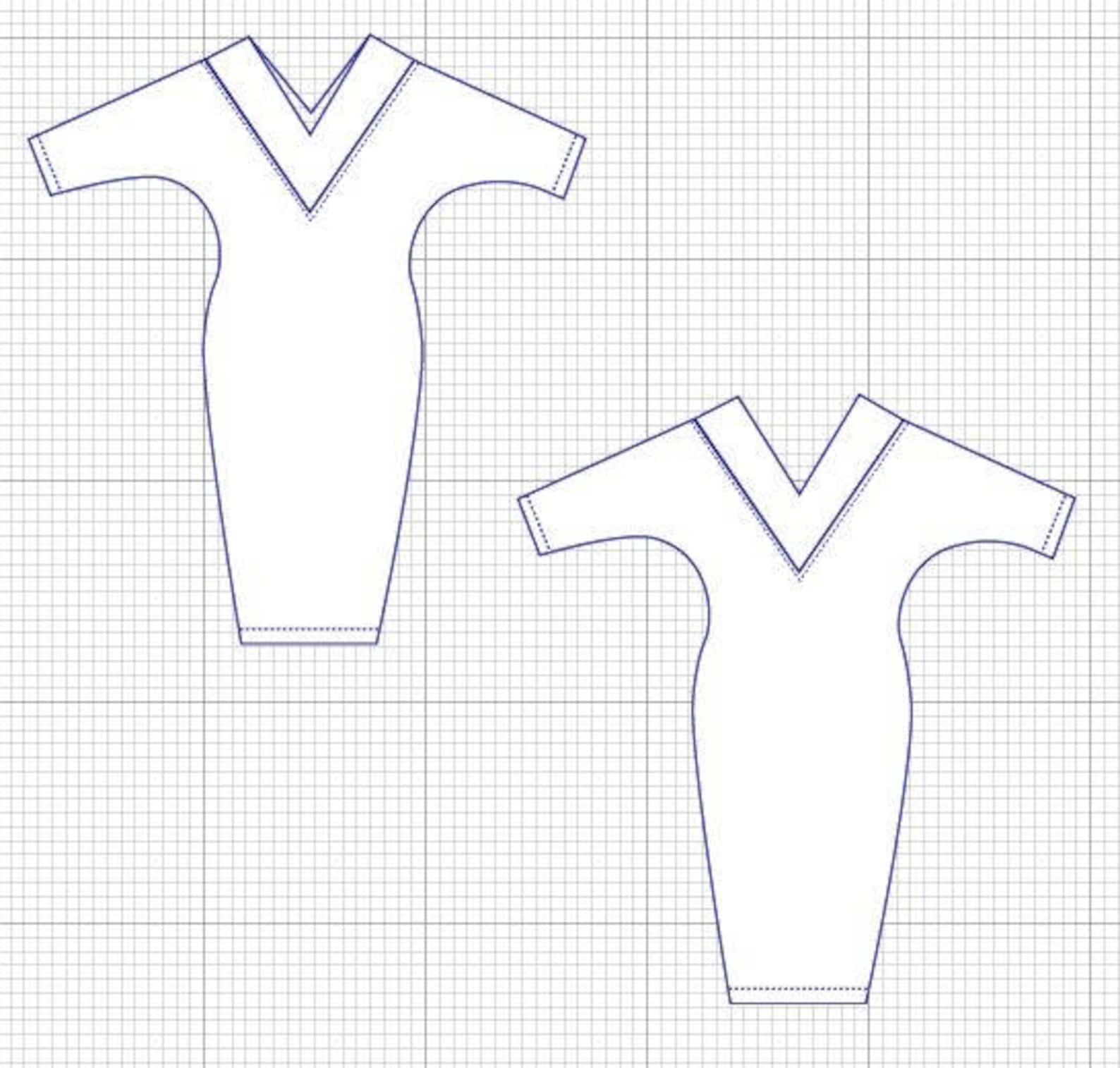 Susan Dress PDF Sewing Pattern and Sewing Tutorial Including Sizes 4 to ...