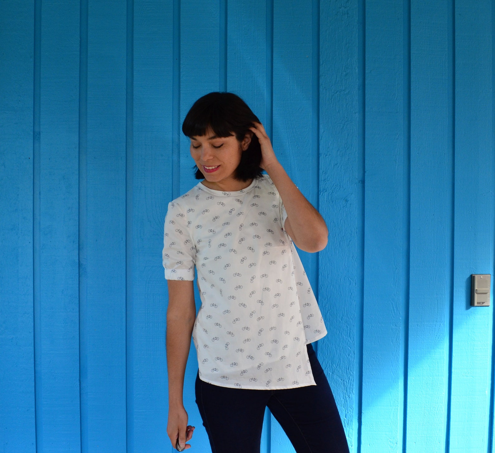 Dawna Top PDF Sewing Pattern and Printable Sewing Tutorial - Etsy
