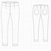 The Conny Pants PDF Sewing Pattern and Tutorial - Etsy