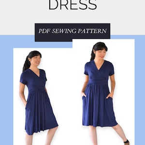The Filomena Dress PDF Sewing Pattern and Sewing Tutorial - Etsy