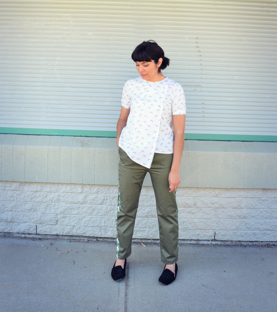 Sandra Pants and Shorts PDF Sewing Pattern and Step by Step Sewing Tutorial - Etsy