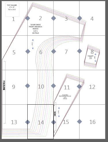 Susan Dress PDF Sewing Pattern and Sewing Tutorial Including Sizes 4 to ...