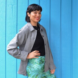 Ruby Overshirt PDF Sewing Pattern and Sewing Tutorial - Etsy