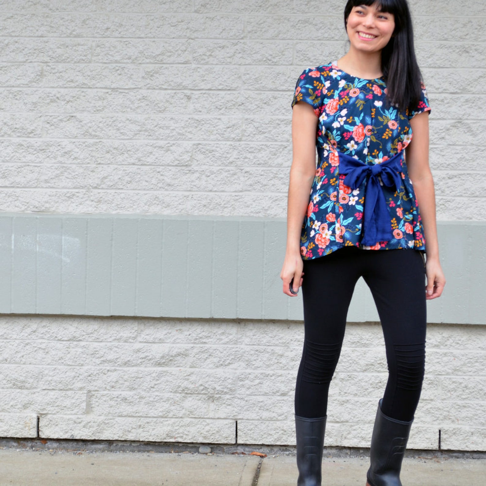 The Flounce Top and Dress PDF Sewing Pattern: the Files - Etsy