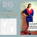 Susan Dress PDF Sewing Pattern and Sewing Tutorial Including Sizes 4 to ...