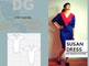 Susan Dress PDF Sewing Pattern and Sewing Tutorial Including - Etsy Canada