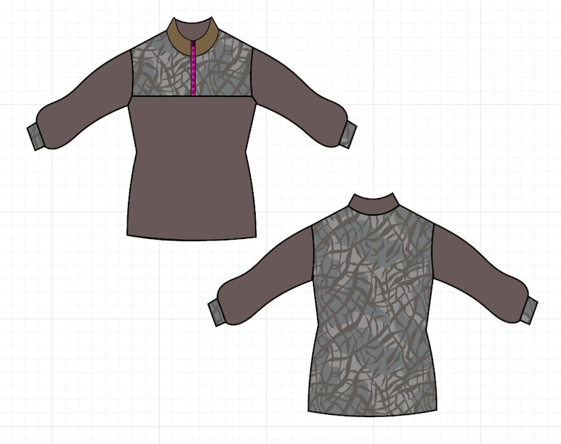 The Larisa Pullover PDF Sewing Pattern - Etsy Australia