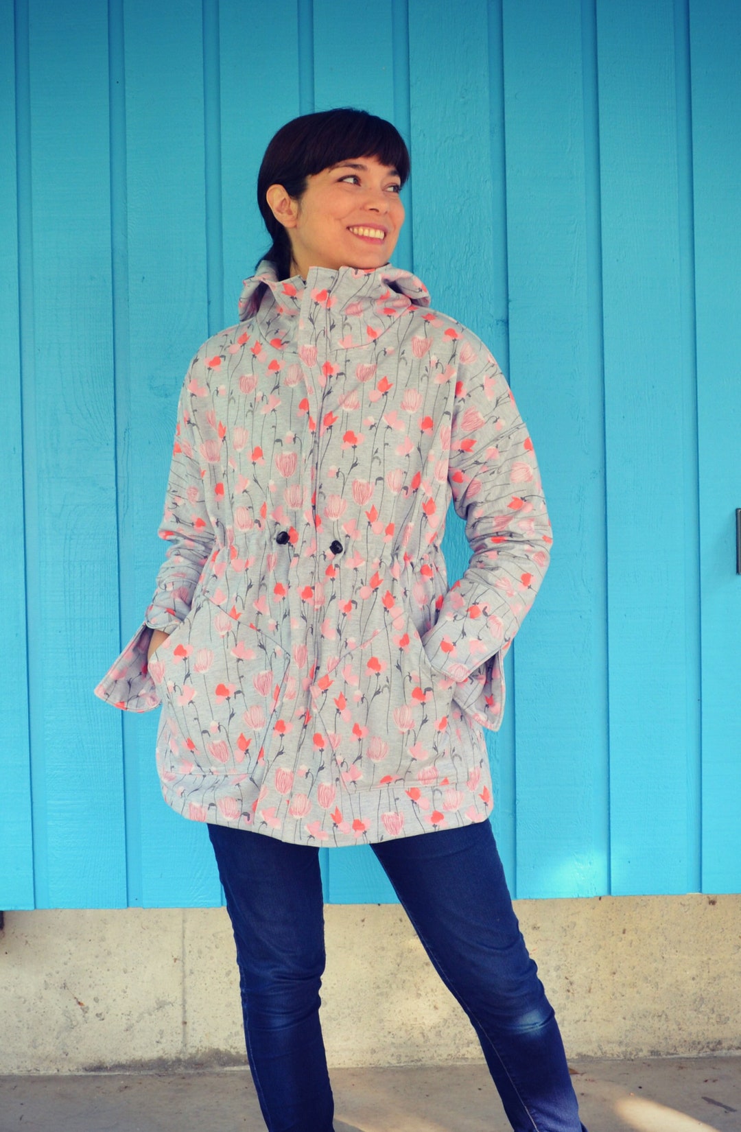 Maxwell Raincoat and Jacket PDF Sewing Pattern and Sewing Tutorial for ...